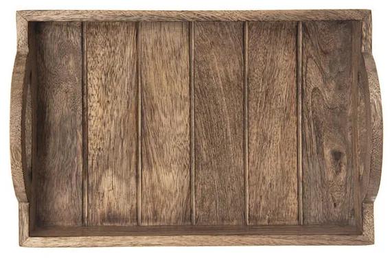 Dřevěný podnos MANGO 30,5 x 20 cm