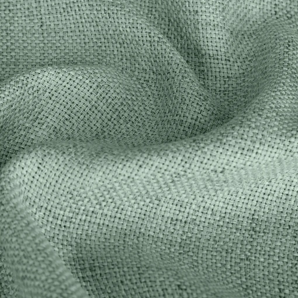 ZÁVĚS NA KROUŽCÍCH JULA2 140X250 CM TMAVĚZELENÝ