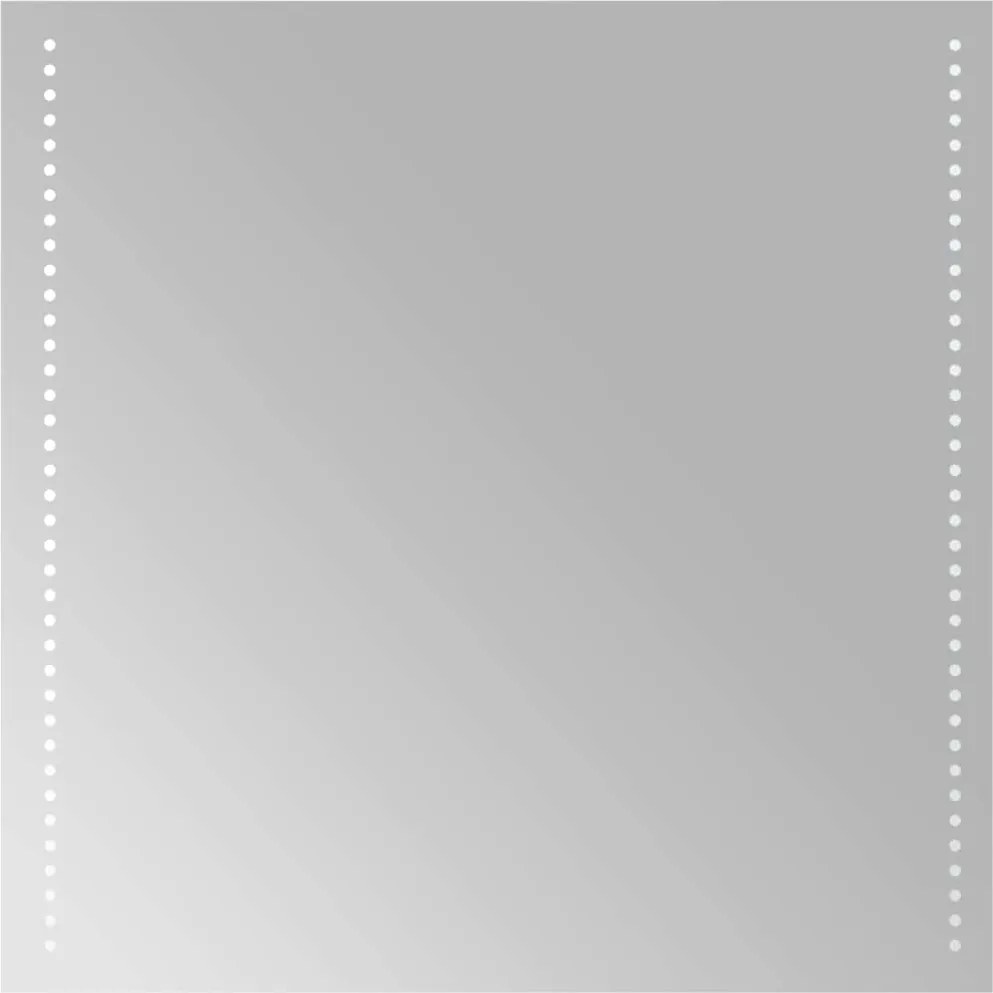 Koupelnové zrcadlo s LED osvětlením 60 x 60 cm 151721