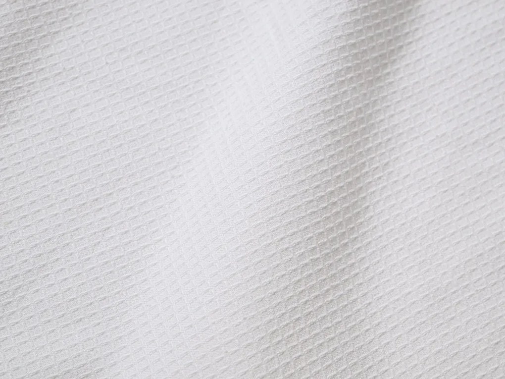 Vaflový župan s kapucí SPAFFLE, bílý Velikost: L/XL