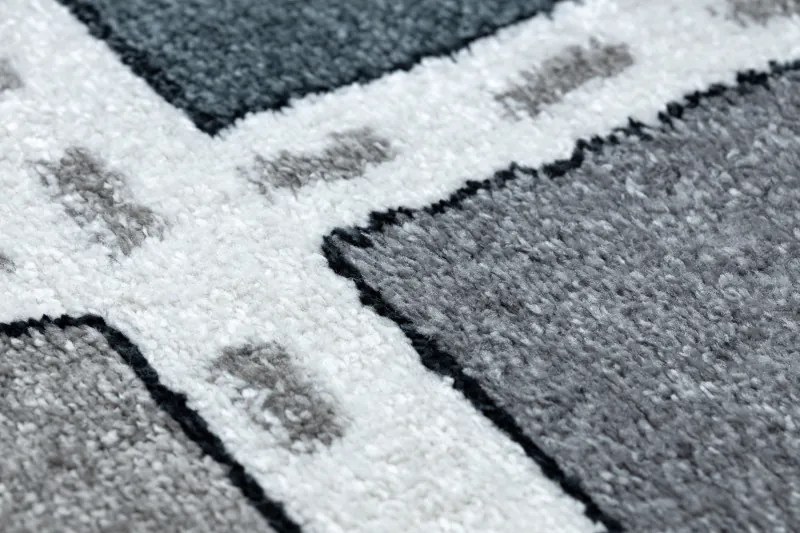 Dywany Łuszczów, Dětský kusový koberec Fun Strade grey, 160x220, šedá, dětský pokoj