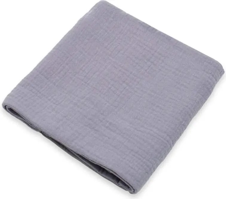 Dětská mušelínová deka New Baby grey