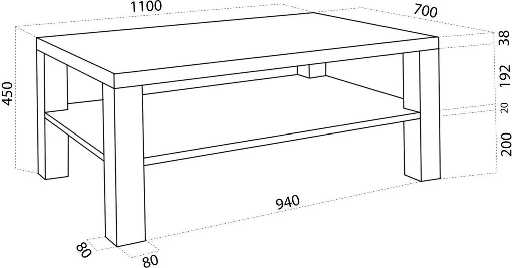 Konferenční stolek OTA (na výběr více variant)