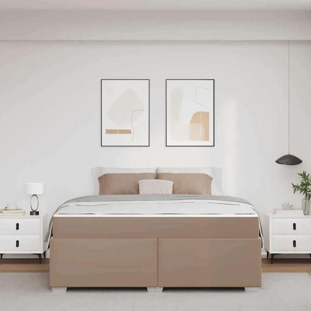 Rám postele Cappuccino 180 x 200 cm PVC 3399249