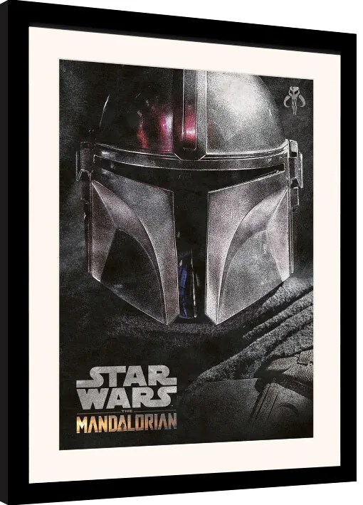 Obraz na zeď - Star Wars: The Mandalorian - Helmet