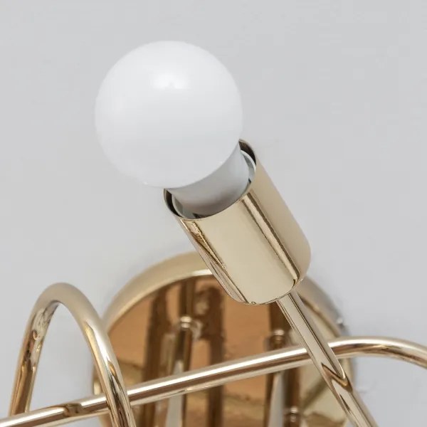 Přisazený lustr OXFORD 5xE27/15W/230V zlatá