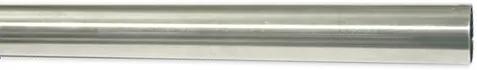 Gardinia Europa 19mm záclonová tyč 120cm kov stříbrná-satén