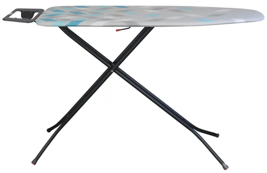 Erga Model 102 Black, žehlící prkno 138x38x95 cm, černá-šedá, ERG-SEP-10DESPRBLA102