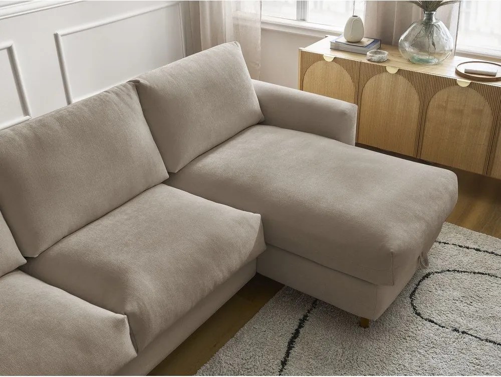 Taupe rohová pohovka Cocoone – Bobochic Paris