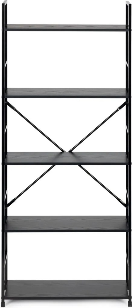 Regál LOFT 58,5 cm černý
