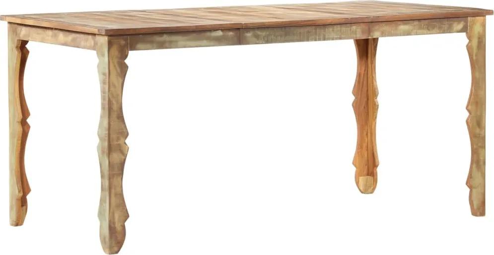 vidaXL Jídelní stůl 160 x 80 x 76 cm masivní recyklované dřevo [286490]