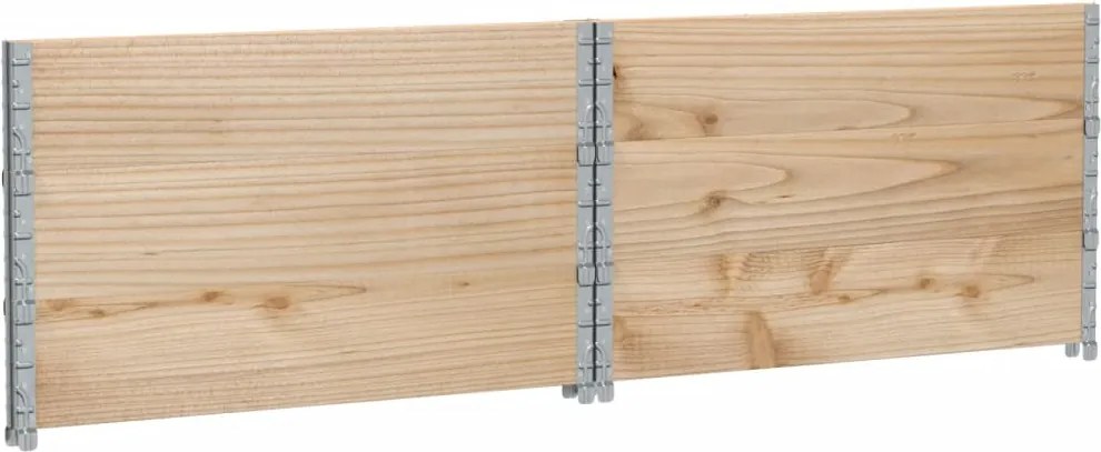 Zahradní truhlík 100 x 100 cm masivní borové dřevo 3295431