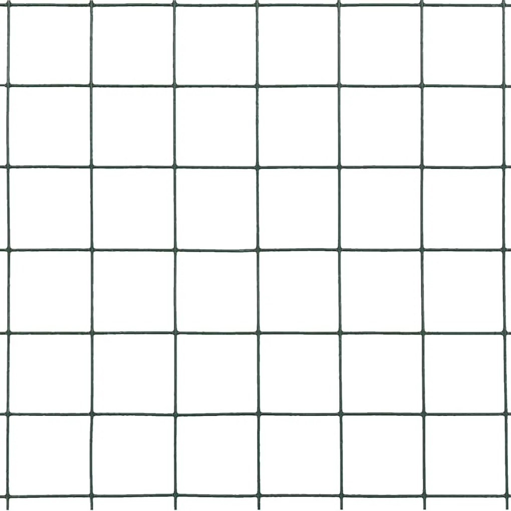 Pletivo ke kurníku ocel PVC vrstva 10 x 0,5 m zelené 143625