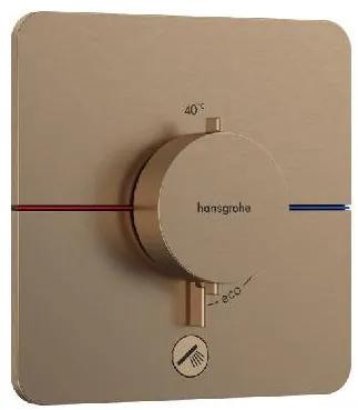 Hansgrohe ShowerSelect Comfort - Termostatická baterie pod omítku, kartáčovaný bronz 15589140