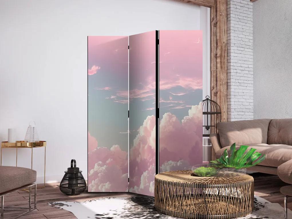 Sky Landscape - Pink Clouds on a Blue Horizon [Room Dividers]
