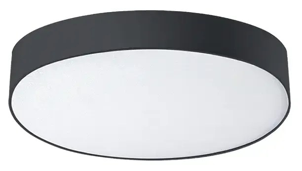 Moderní LED stropní svítidlo Monza II R 50 4000K černé