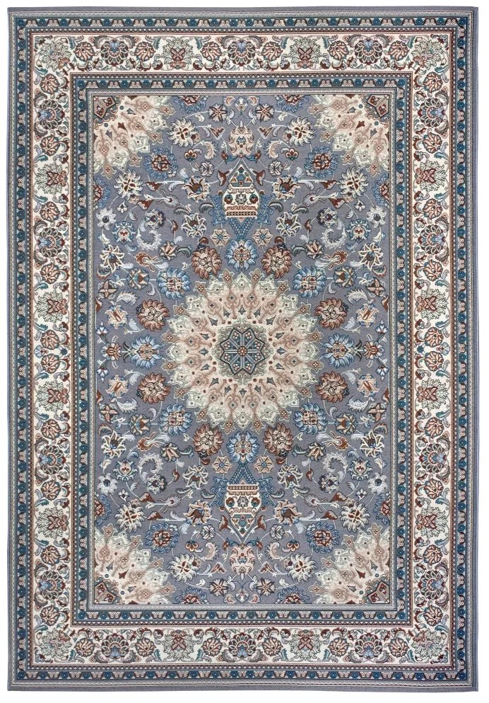 Hanse Home, Kusový koberec Flair 105715 Grey Cream – na ven i na doma, 160x235, šedá, chodba / předsíň