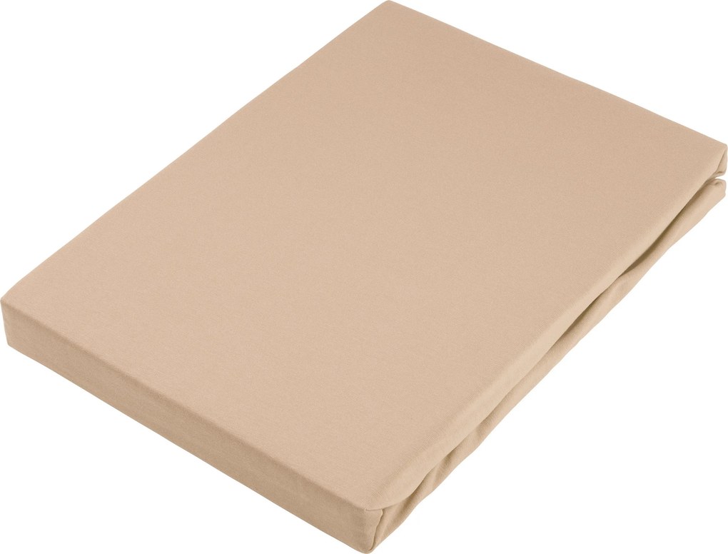 XXXLutz BOXSPRINGOVÉ PROSTĚRADLO, žerzej, hnědá, 180/220 cm Novel - Prostěradla - 004550010413