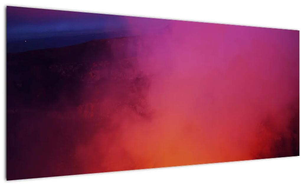 Obraz - vulkán (100x40 cm), 40 dalších rozměrů
