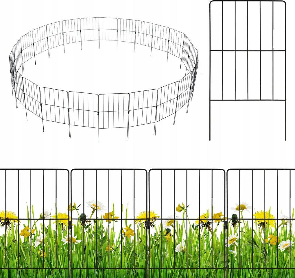 Dekorativní Oplocení 825 CM X 60 CM Z Nerezové Oceli 2 5 Kusů