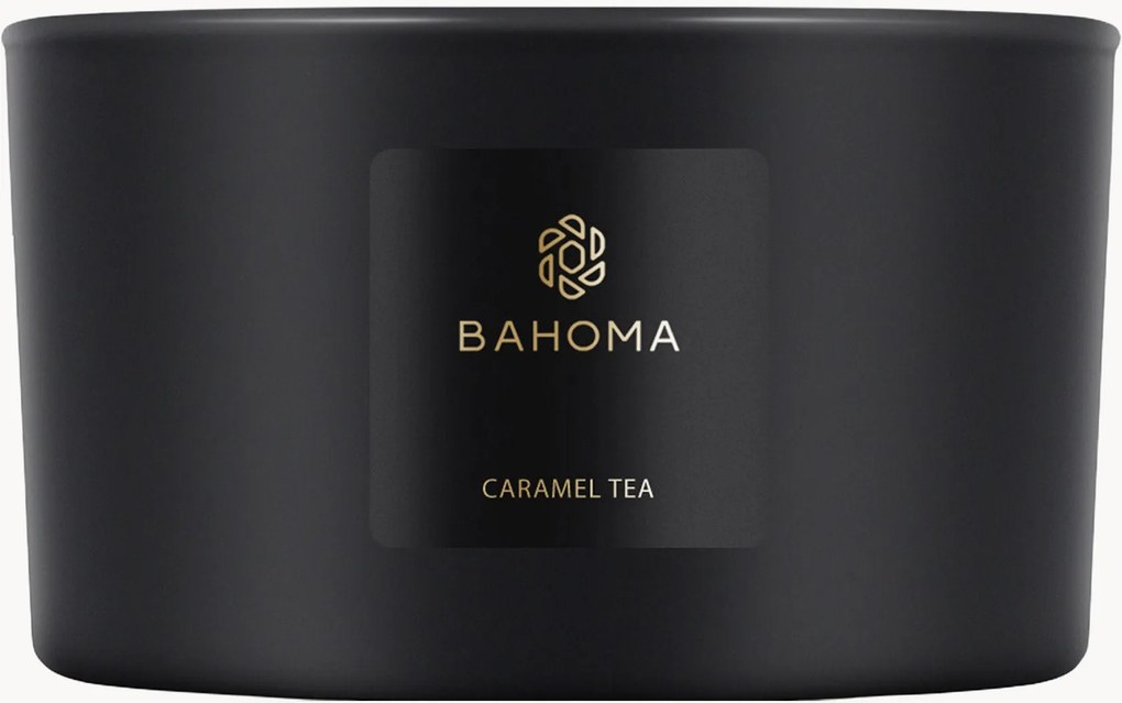 Vonná svíčka se třemi knoty Caramel Tea (bergamot, mandarinka, kardamom)