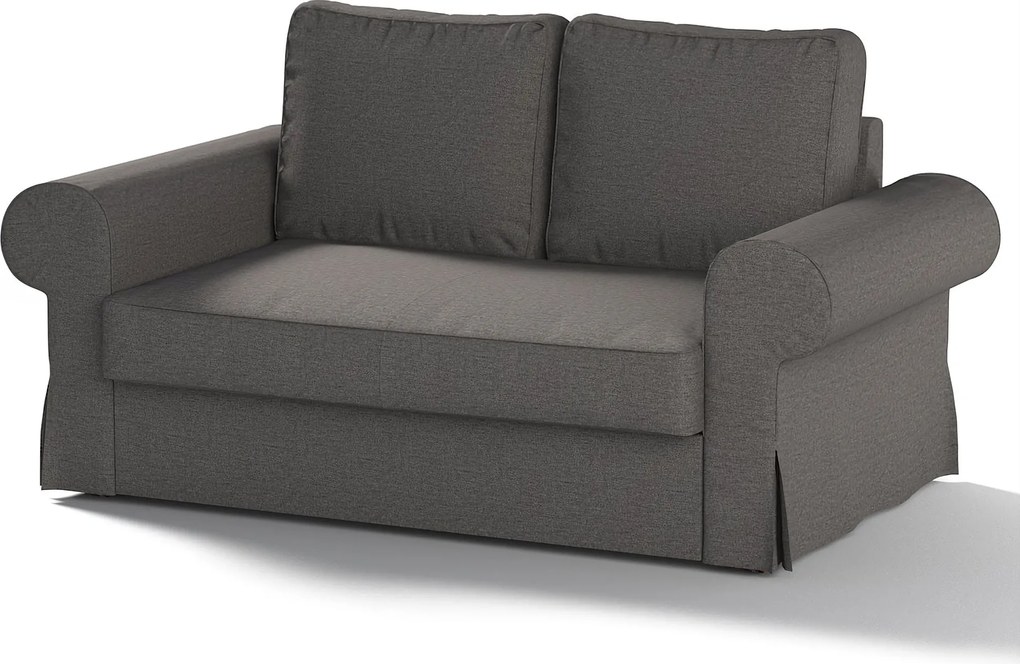 Potah na pohovku IKEA Backabro 2-místná, rozkládací barva šedá látka pletený vzor