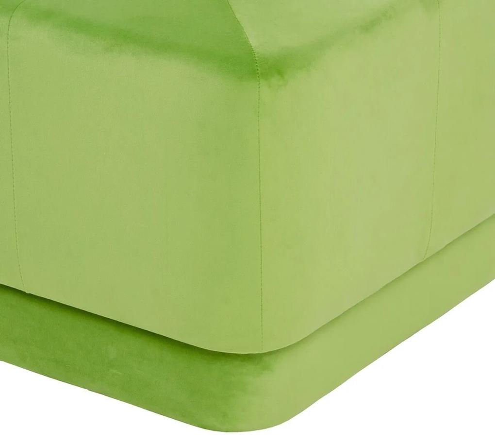 BigBuy Home Taburet zelený 60 x 60 x 40 cm
