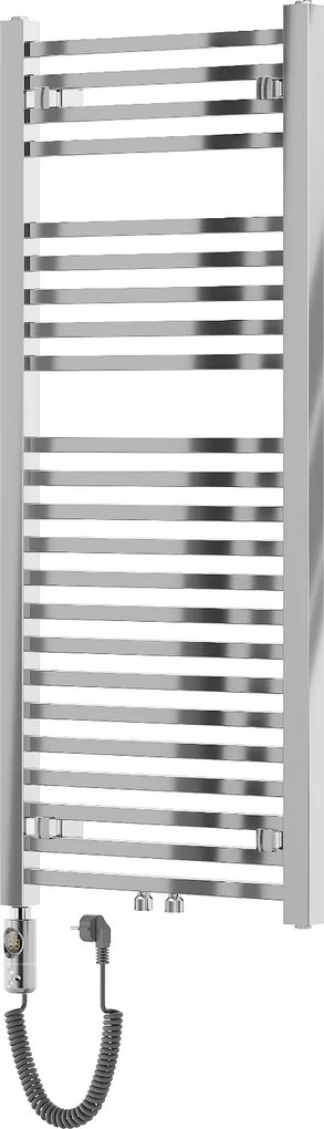 Mexen Pluton, elektrické topné těleso 1200x500 mm + topná tyč 600 W, chromová, W106-1200-500-2600-01