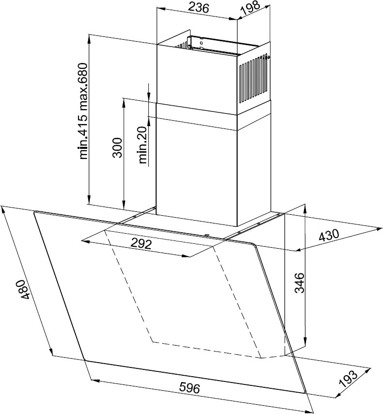 Kluge Odsavač par Kluge KMS6040WHG