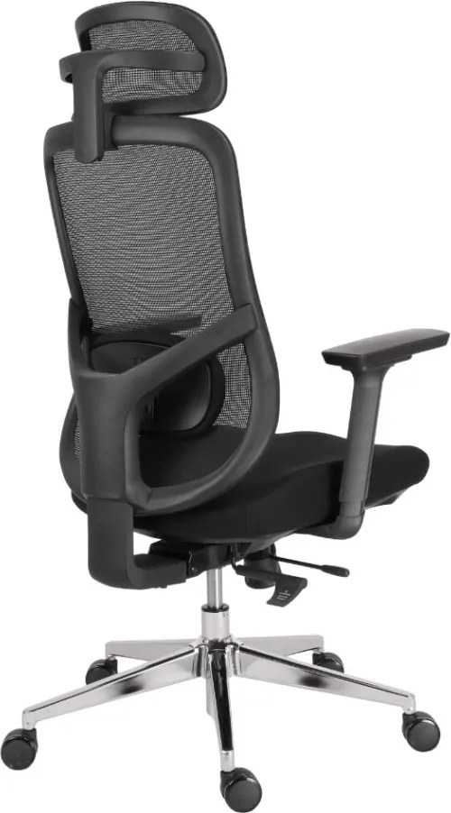 Kancelářská ergonomická židle Neoseat ALLY — černá, nosnost 150 kg