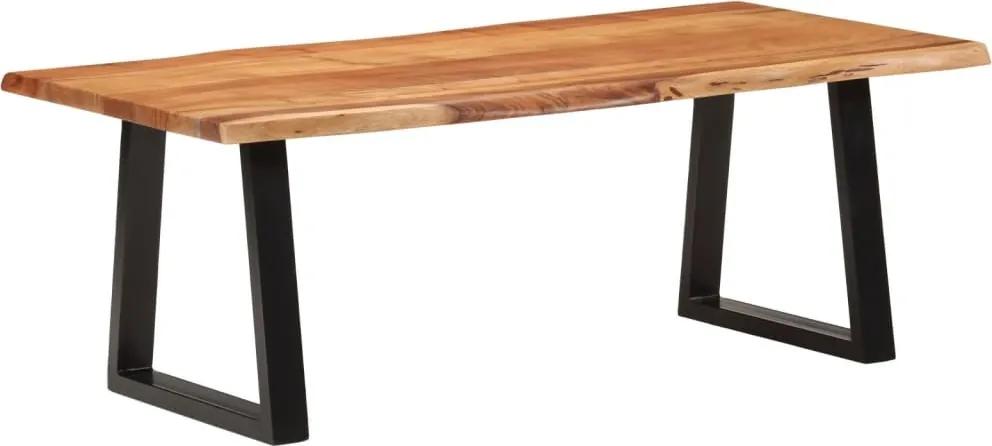 vidaXL Konferenční stolek medově hnědý 110 x 55 x 40 cm masivní akácie [374951] Barva: Přírodní