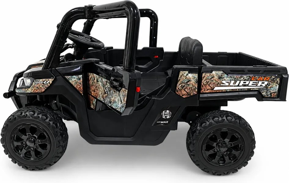 LEAN CARS Akumulátorové vozidlo 4x4 GTS2299-H 24 V, černé