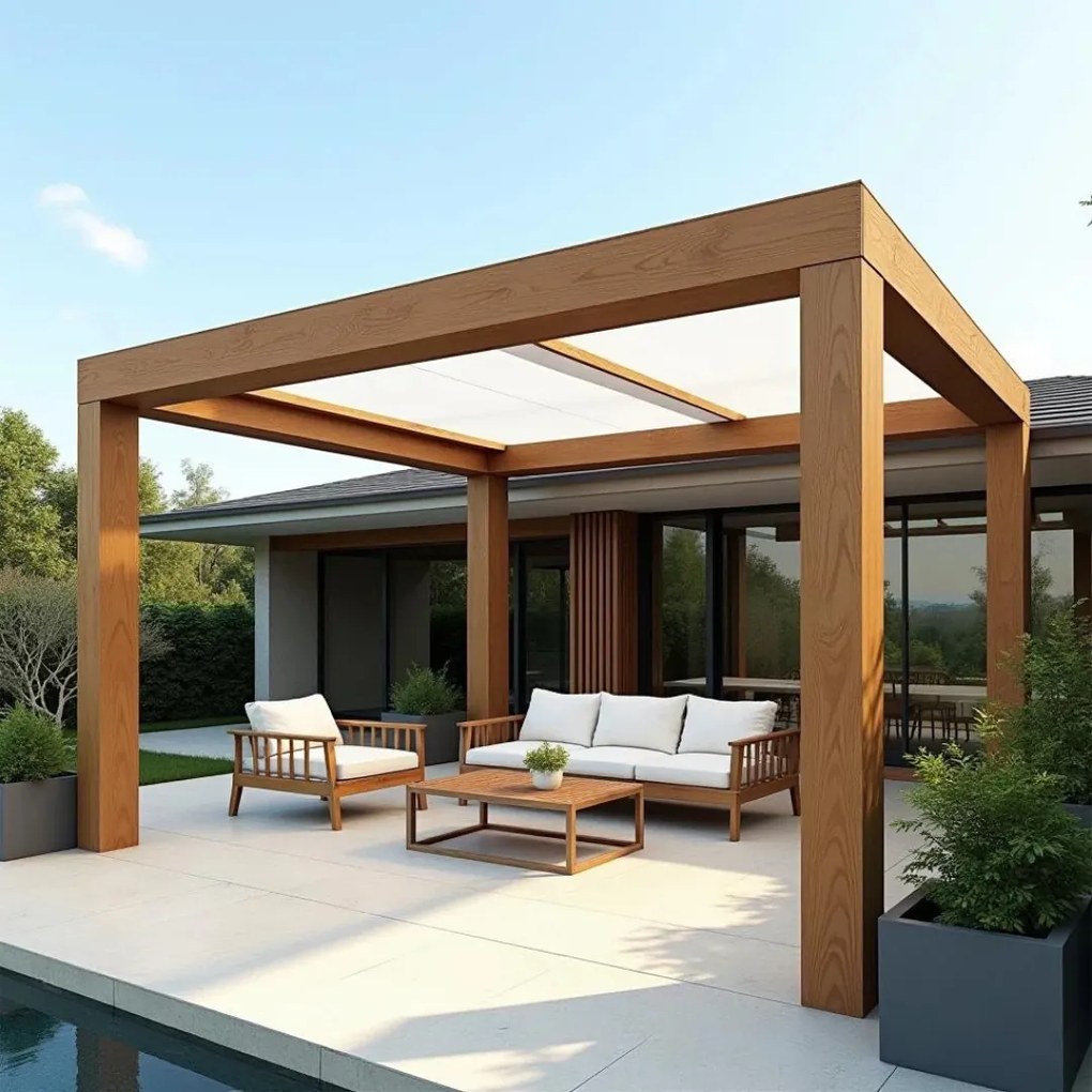 Pergola MODERN do prostoru - na míru