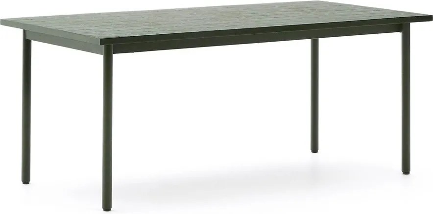 Zahradní jídelní stůl s keramickou deskou 101x223 cm Maurina – Kave Home