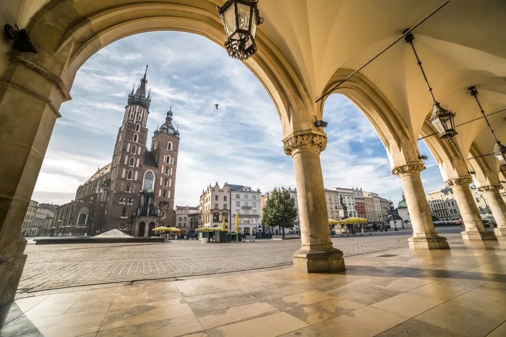 Fototapeta Krakovské Makretplace Hladký vinyl 90x60