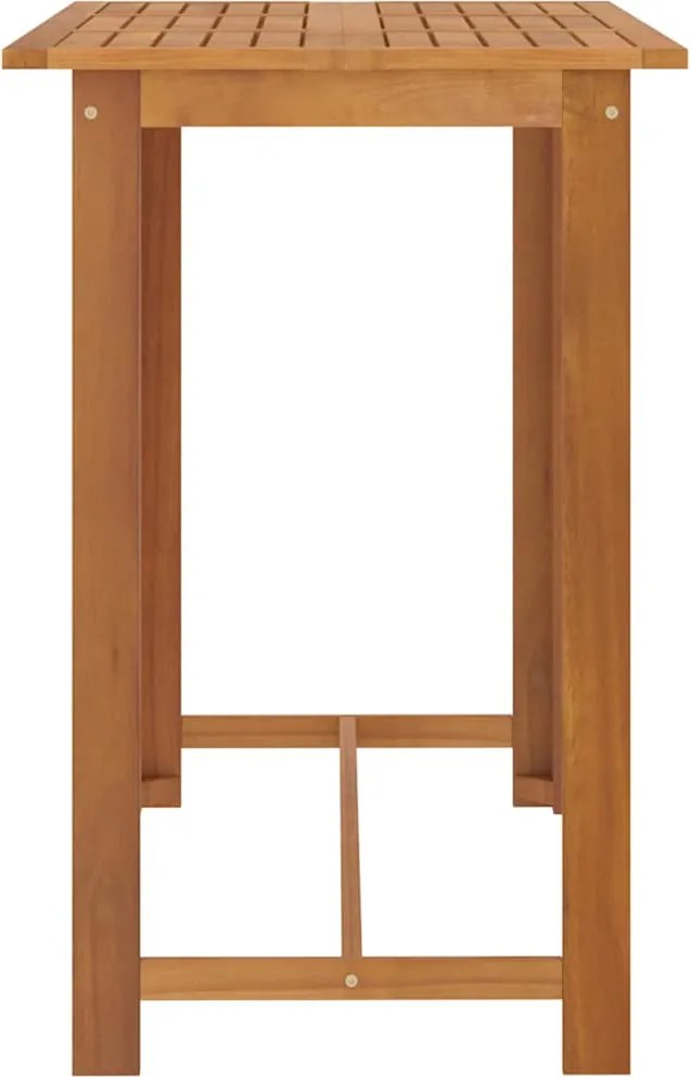 7dílný zahradní barový set s poduškami hnědý 3068010