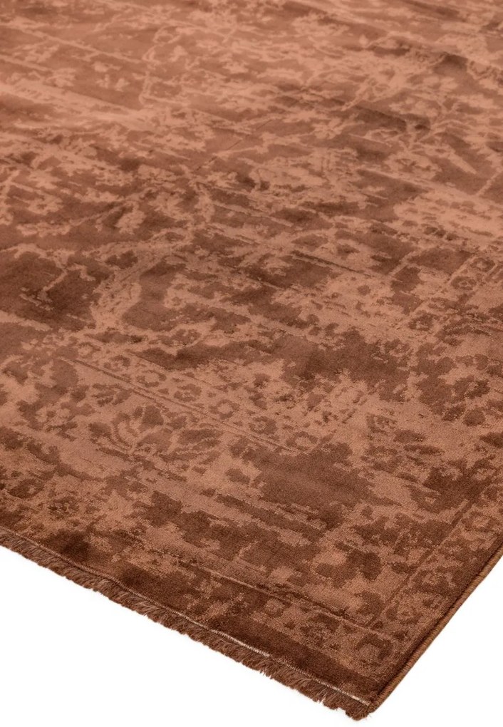 Hnědý koberec Volti Abstract Rust Rozměry: 160x230 cm