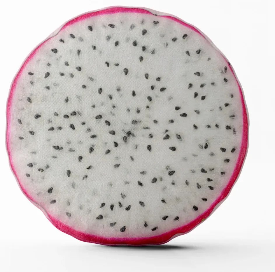 Sablio 3D polštář ve tvaru Dragon fruit