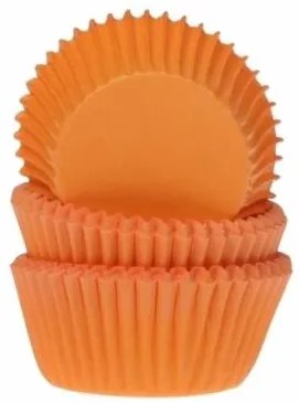 Košíček na muffiny oranžový 50ks - House of Marie