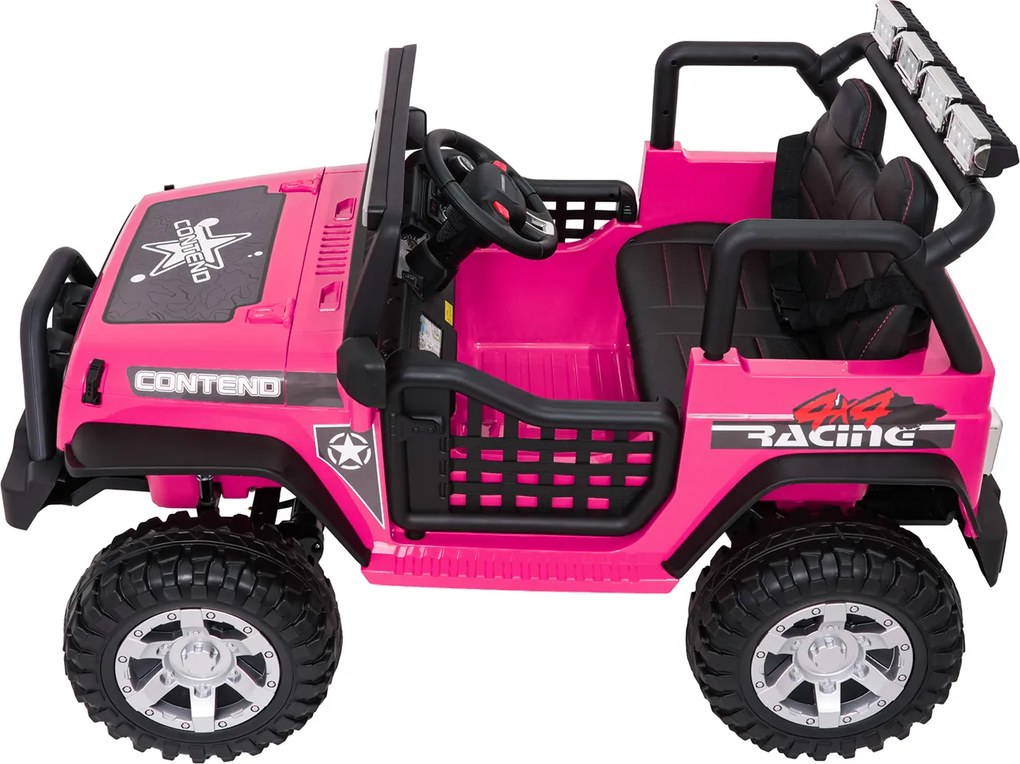 Ramiz Auto Jeep BEAST 4x4 růžové