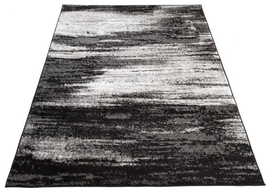 *Kusový koberec PP Prince šedočerný 130x190cm