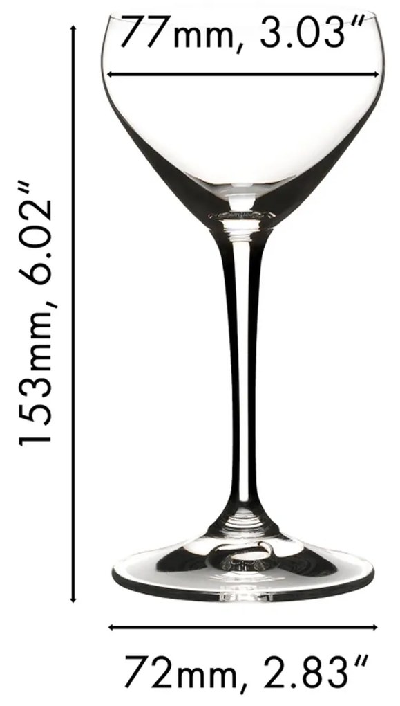 RIEDEL Specific Nick & Nora 140 ml, set 2 ks sklenic 6417/05