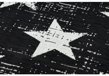 koberec FLAT 48648/690 SISAL hvězdy velikost 200x290 cm | krásné koberce cz