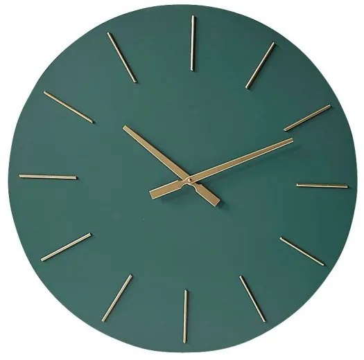BIZZOTTO Nástěnné hodiny TIMELINE zelené 60cm 0182441