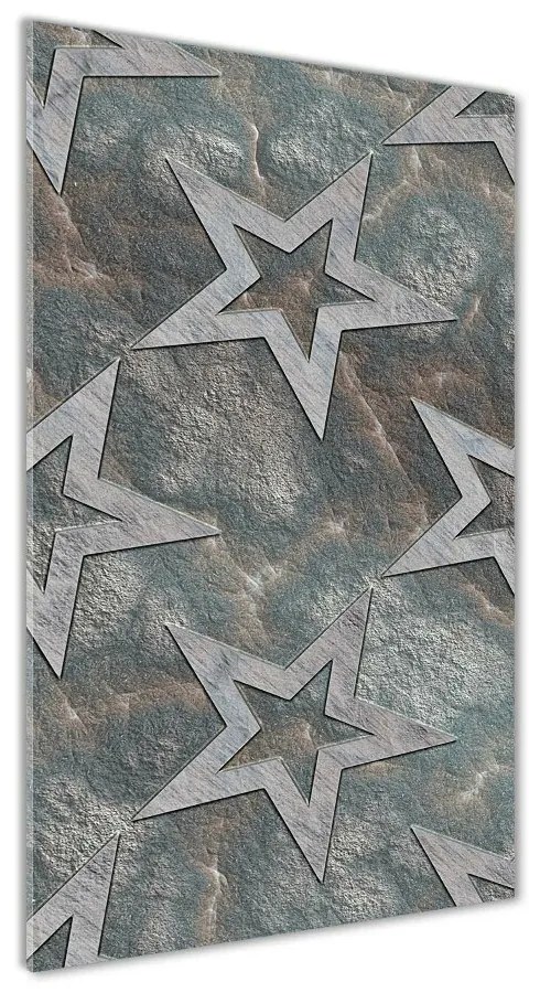 Wallmuralia Vertikální Foto-obraz skleněný svislý Kamenné hvězdy 50x100