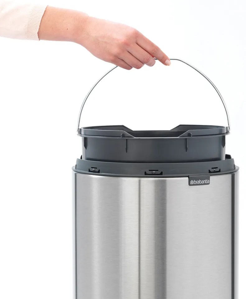 Brabantia Touch Bin NEW 30L Bílá