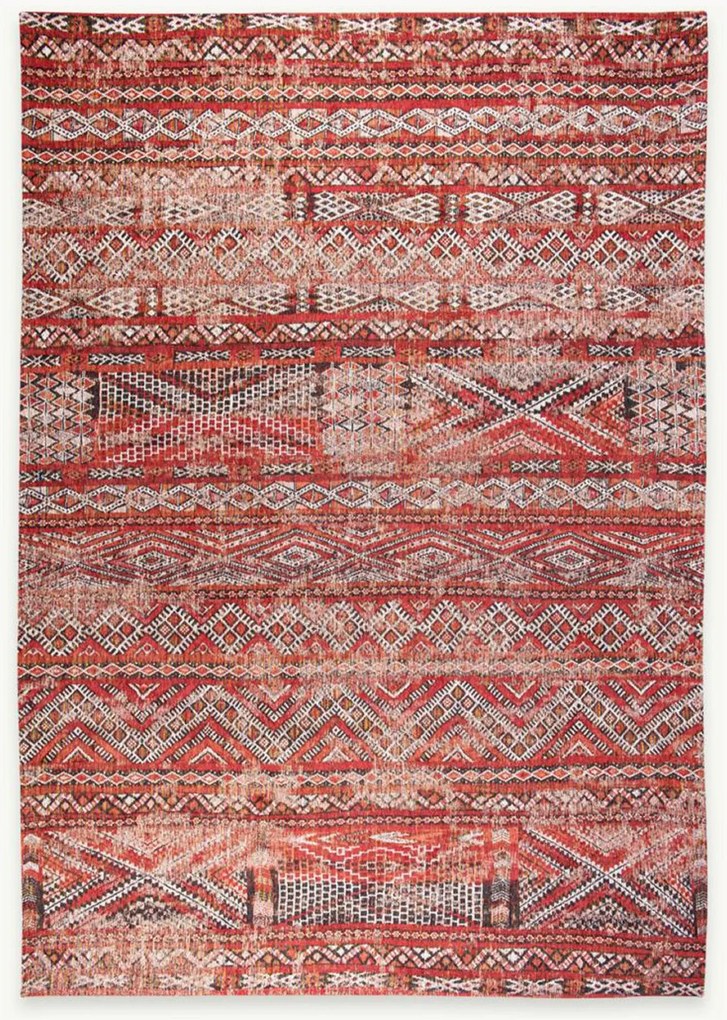 Omyvatelný interiérový/exteriérový žakárový koberec Kilim