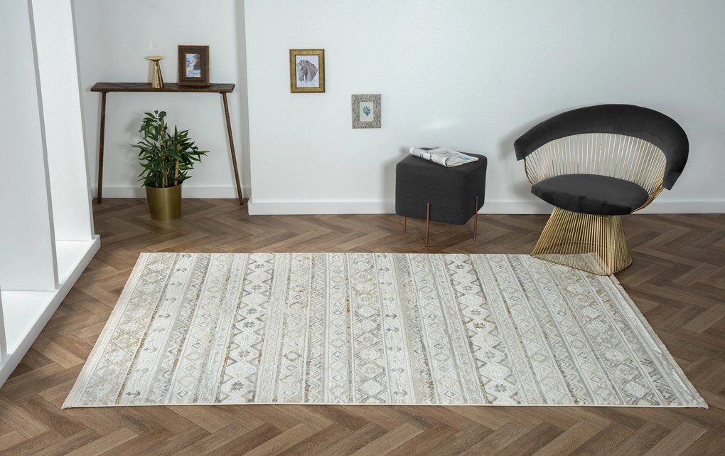 My Flair, Kusový koberec My Nomady creme, 160x230, béžová, chodba / předsíň