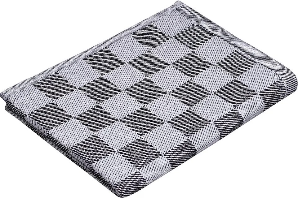 CHECKER STYLE Utěrka - antracitová