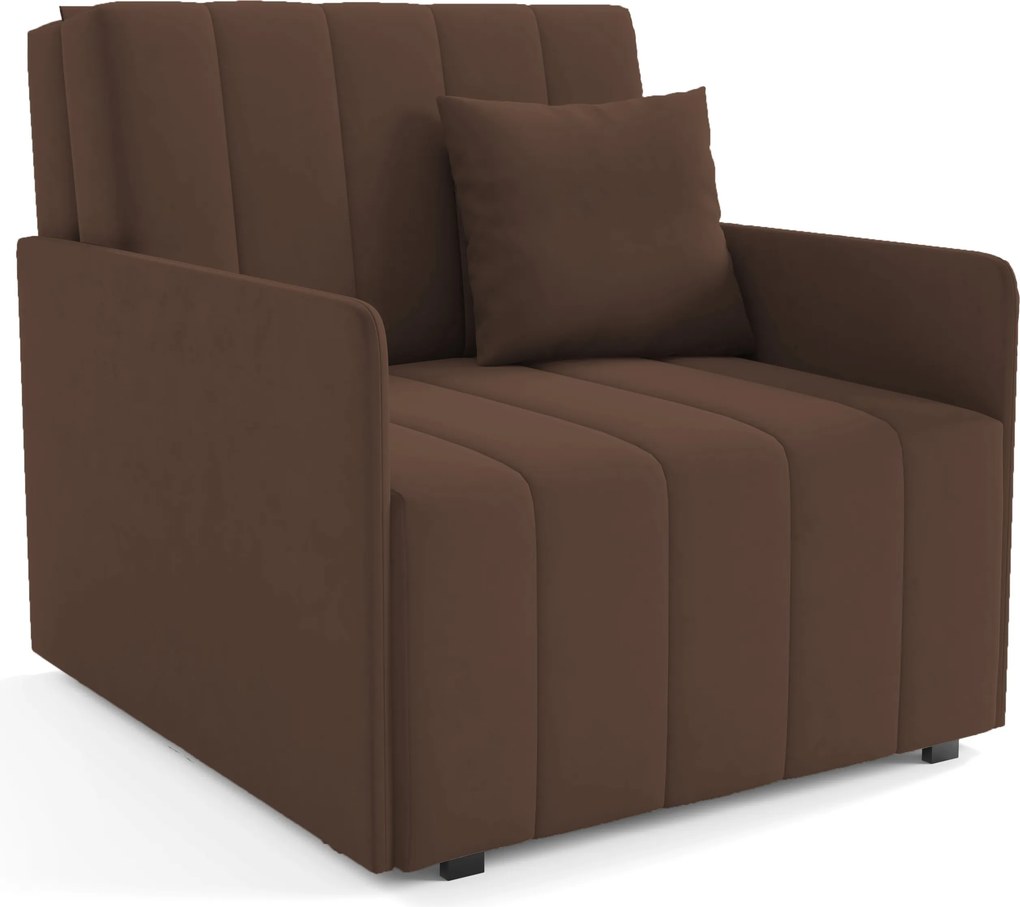 Eka Pohovka NERO I, 90 cm Barva látky: Tmavě modrá (Kronos 09)